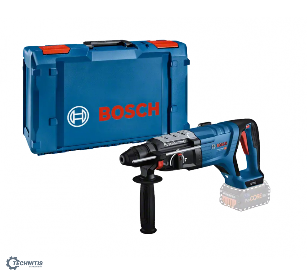 BOSCH GBH 18V-28 DC perforatorius SOLO XL-Boxx