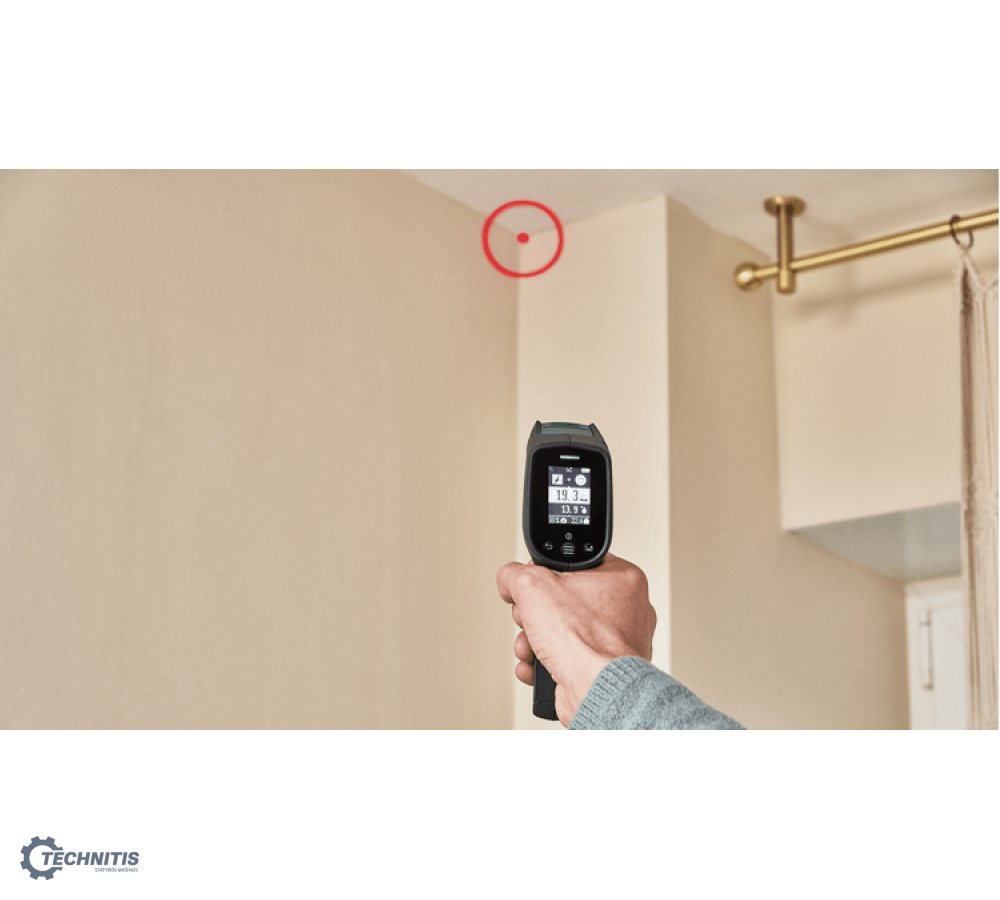 BOSCH AdvancedTemp skaitmeninis termometras - drėgmėmatis