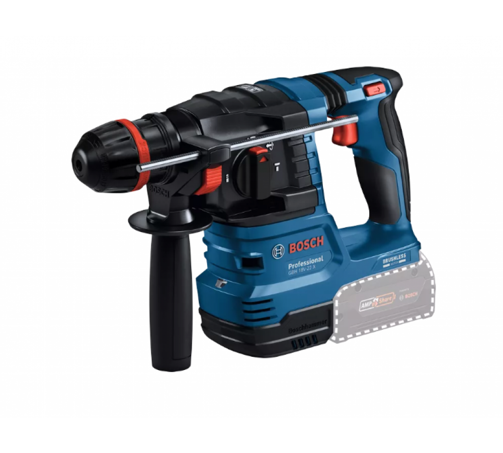 BOSCH GBH 18V-22 X perforatorius SOLO CT